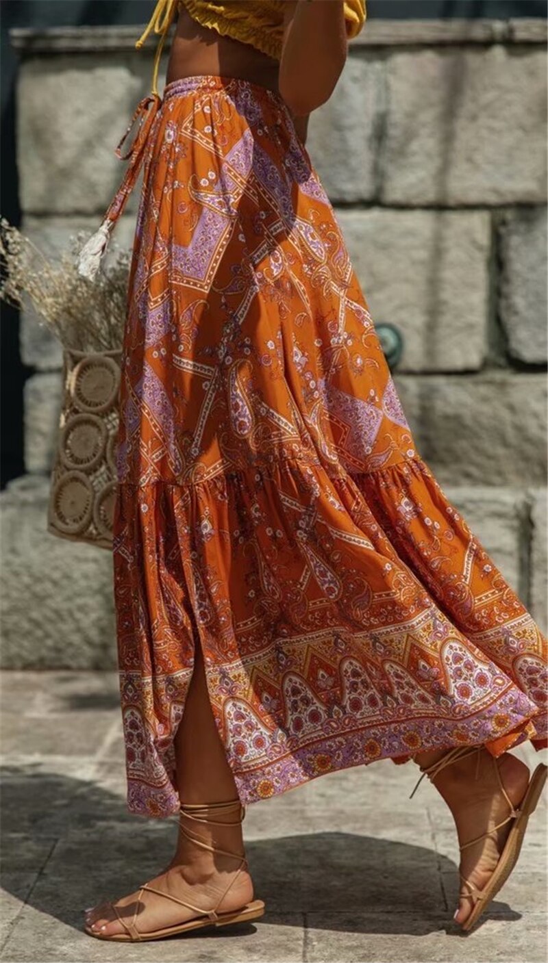 Jupe Bohème Gitane - Olympe Bohème